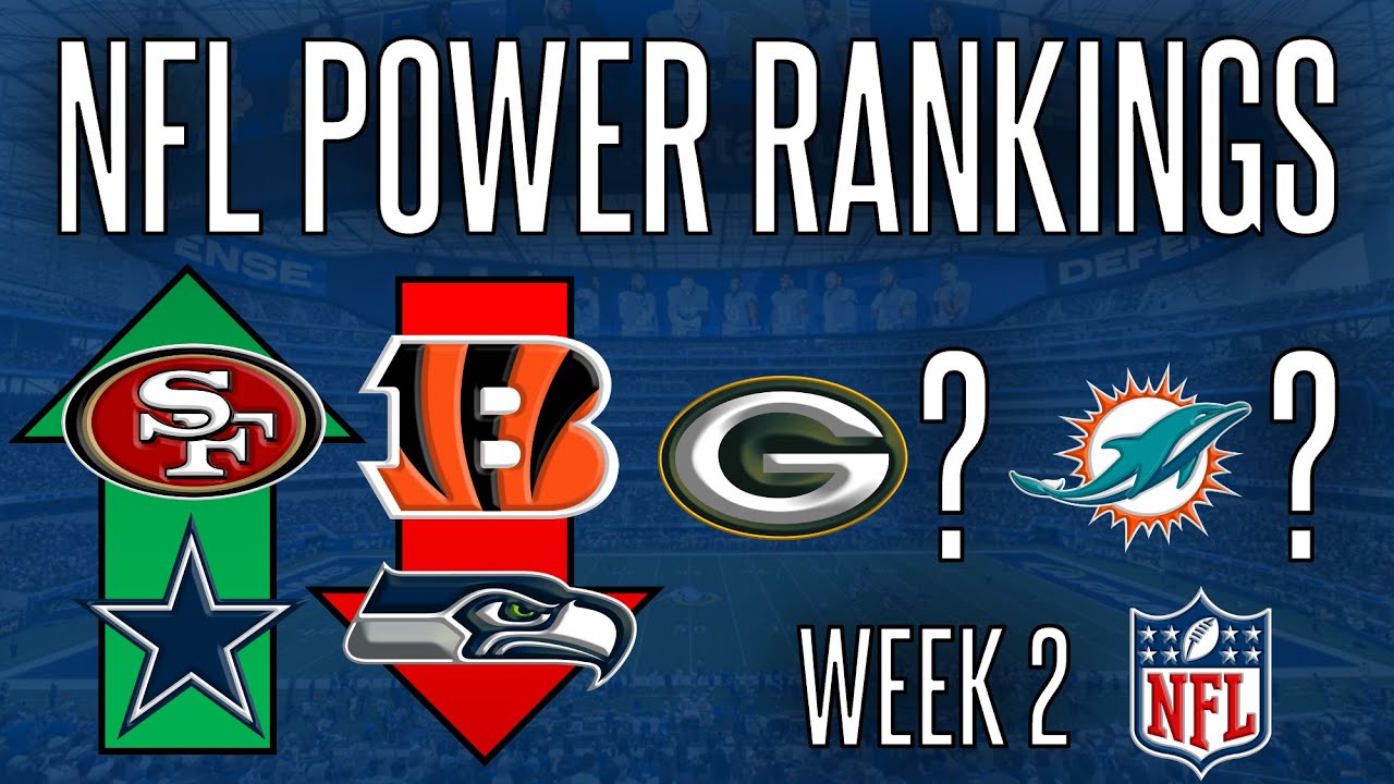 2023 Week 2 NFL Power Rankings - YouTube
