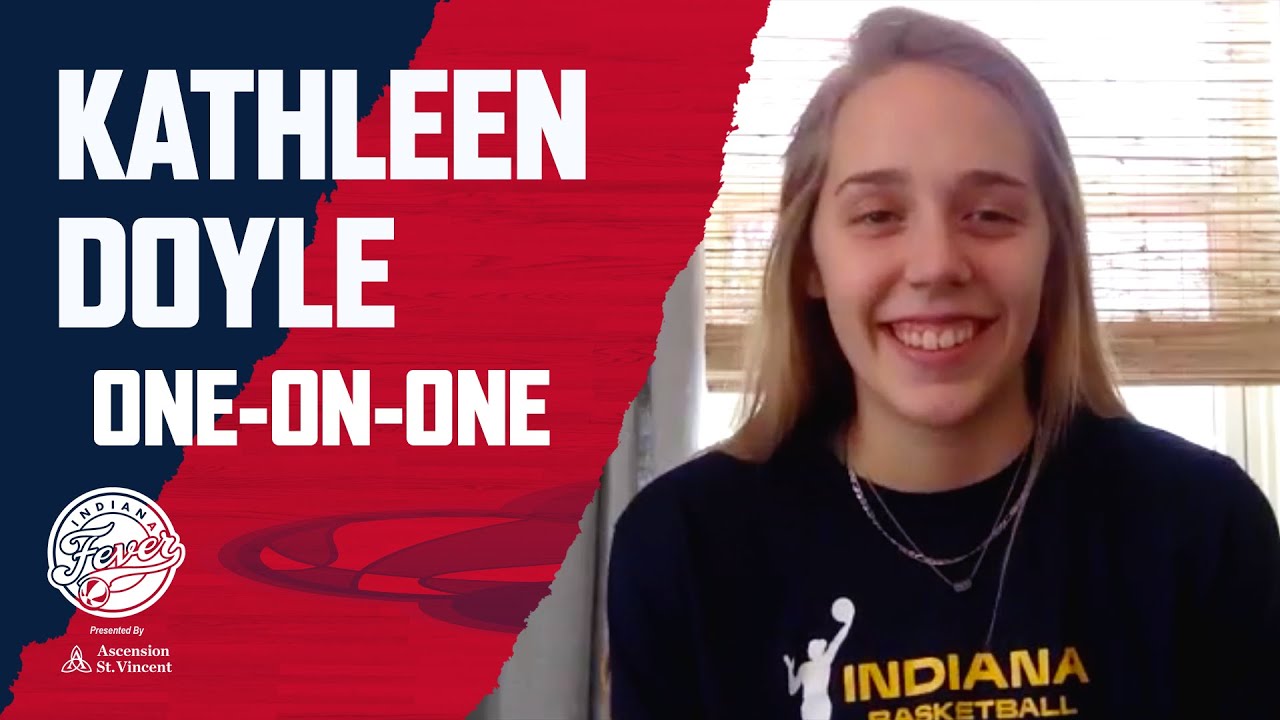 Kathleen Doyle On Rookie Season, Offseason Goals | Indiana Fever WNBA ...
