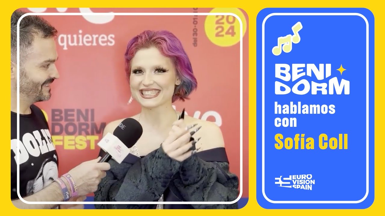 Conociendo a Sofía Coll | Benidorm Fest 2024 - YouTube