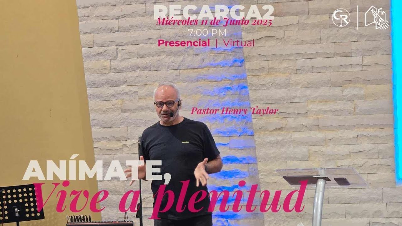 📺Prédica Cristiana | Anímate, Vive a Plenitud | Rev. Henry Taylor | 11. ...
