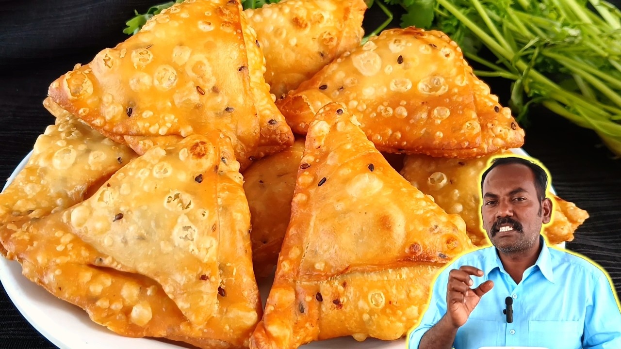ருசியை நெனச்சு நெனச்சு சாப்பிடலாம் 🔥😜Samosa Recipe in Tamil | Mini ...