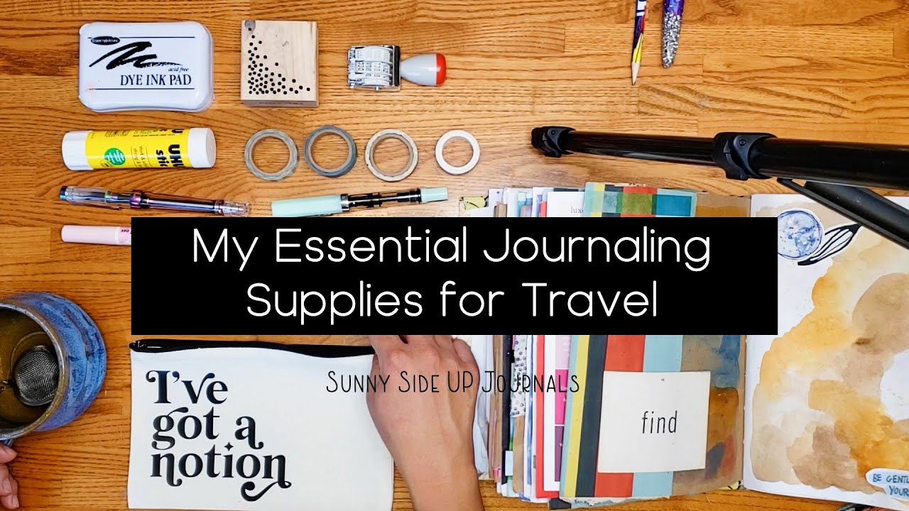 Essential Journaling Supplies for Travel - YouTube