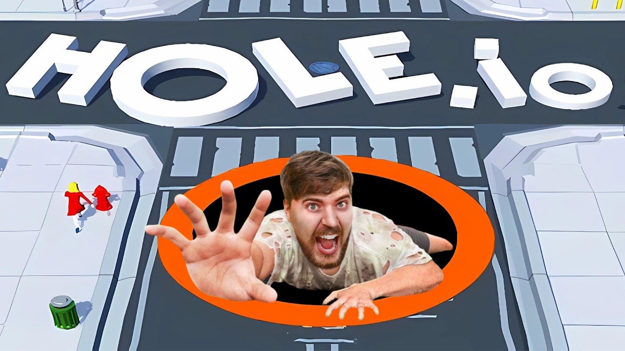 I Took Over the Entire World in HOLE.IO! 🌍 - YouTube
