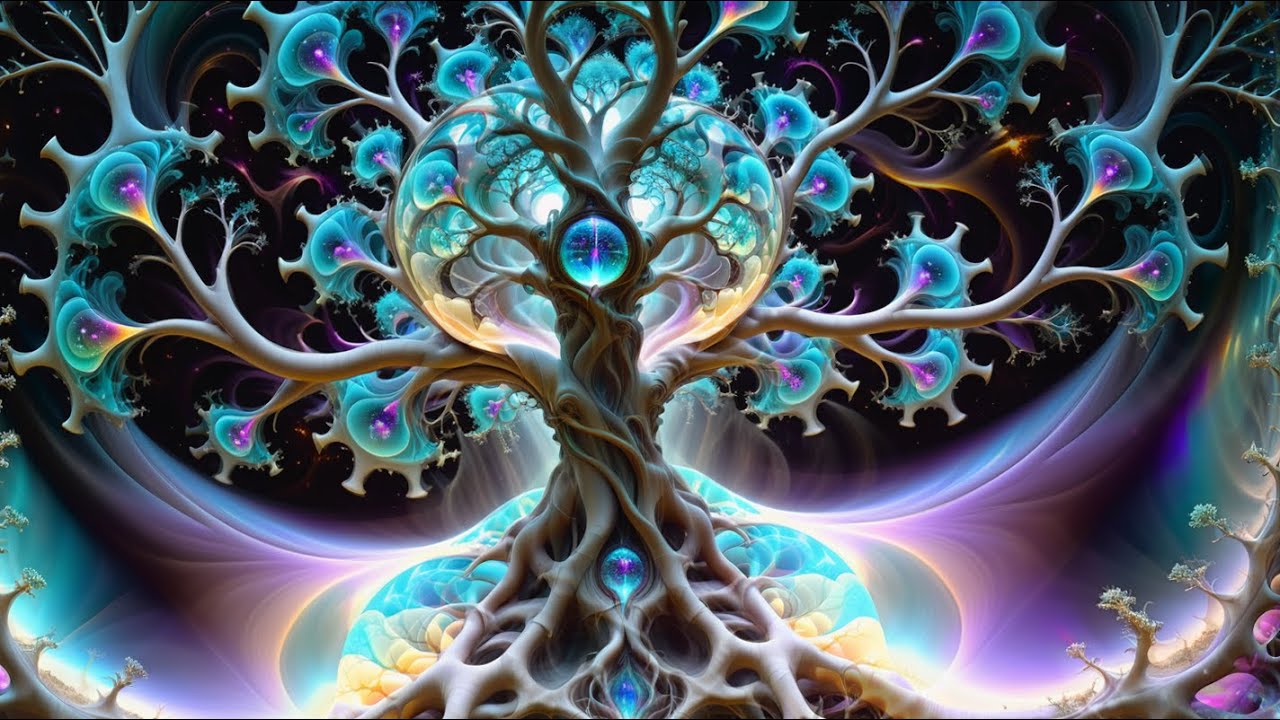 Trippy Tree, AI Psychedelic Animated Art - AV 52 - YouTube