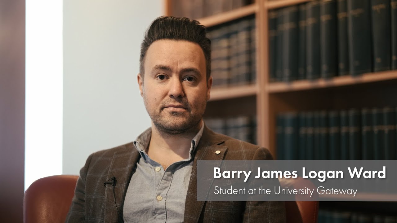 Barry James Logan Ward // Student at the University Gateway - YouTube