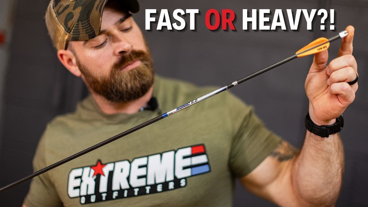 Heavy & High FOC or Light & Fast Arrow | Easton Sonic 6.0 - YouTube