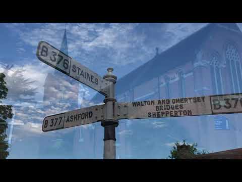Walking tour of Spelthorne District England - YouTube