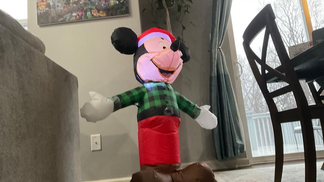 Unboxing our Mickey inflatable - YouTube