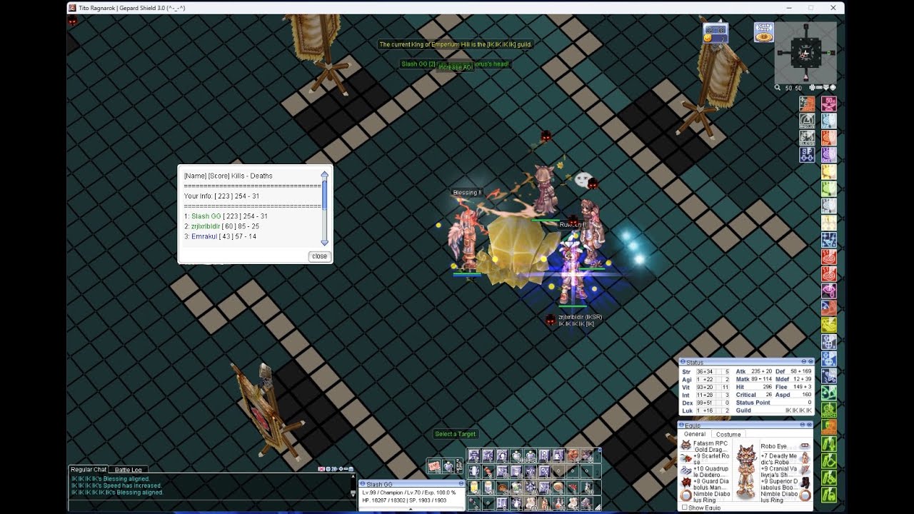 King Of Emperium [ 99/70 ] Guild : IKIKIK - YouTube