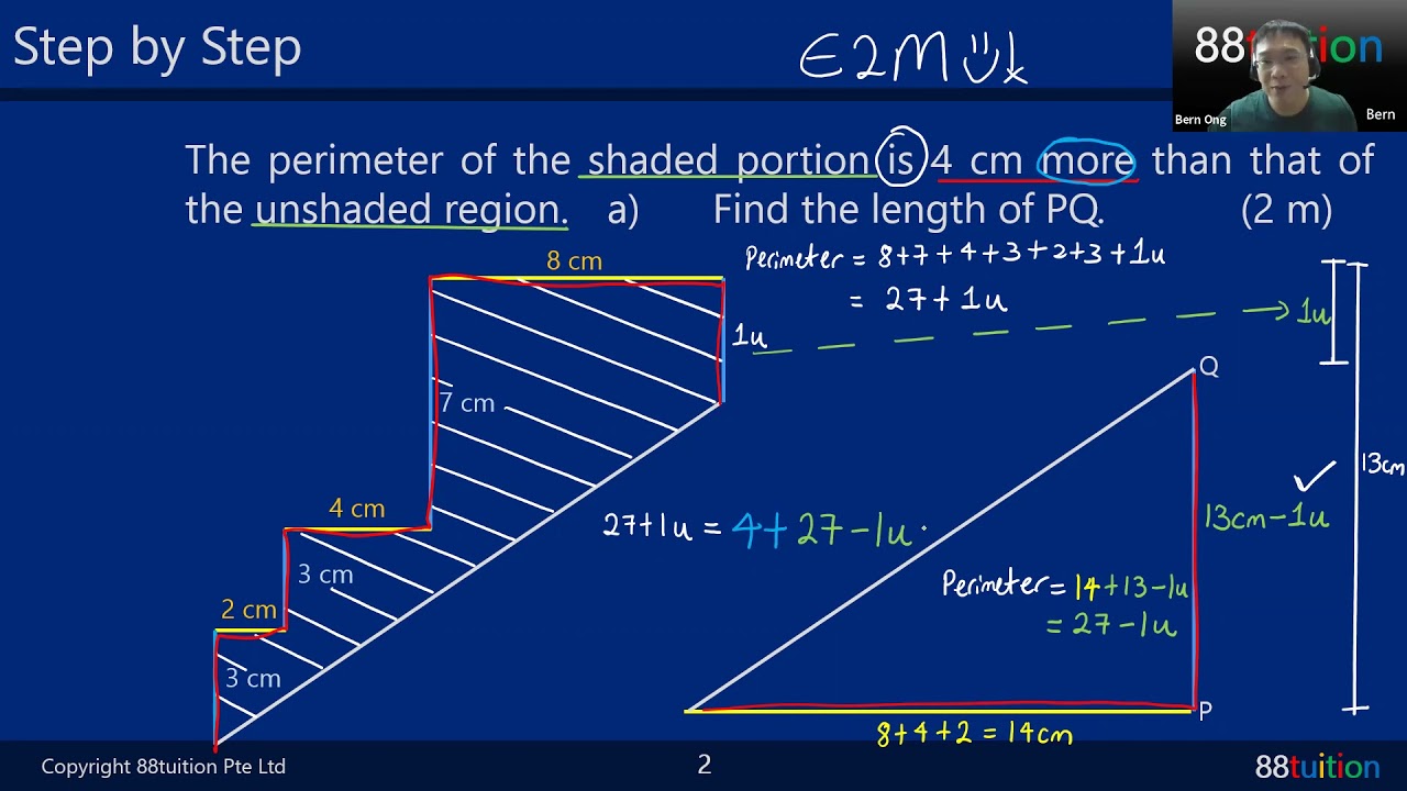 Solving & Discussion of Question Paper PSLE Math 2021 | 88tuition - YouTube