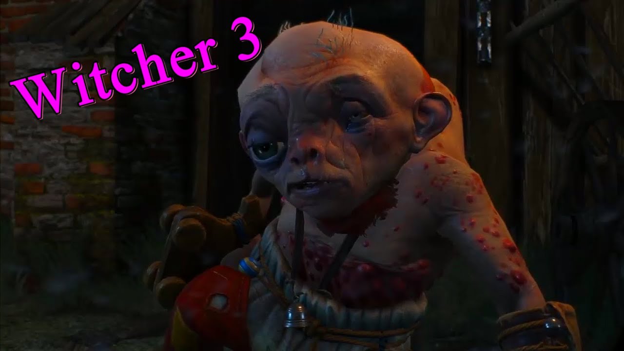 The Witcher 3 : Wild Hunt Gameplay Ugly Baby - YouTube