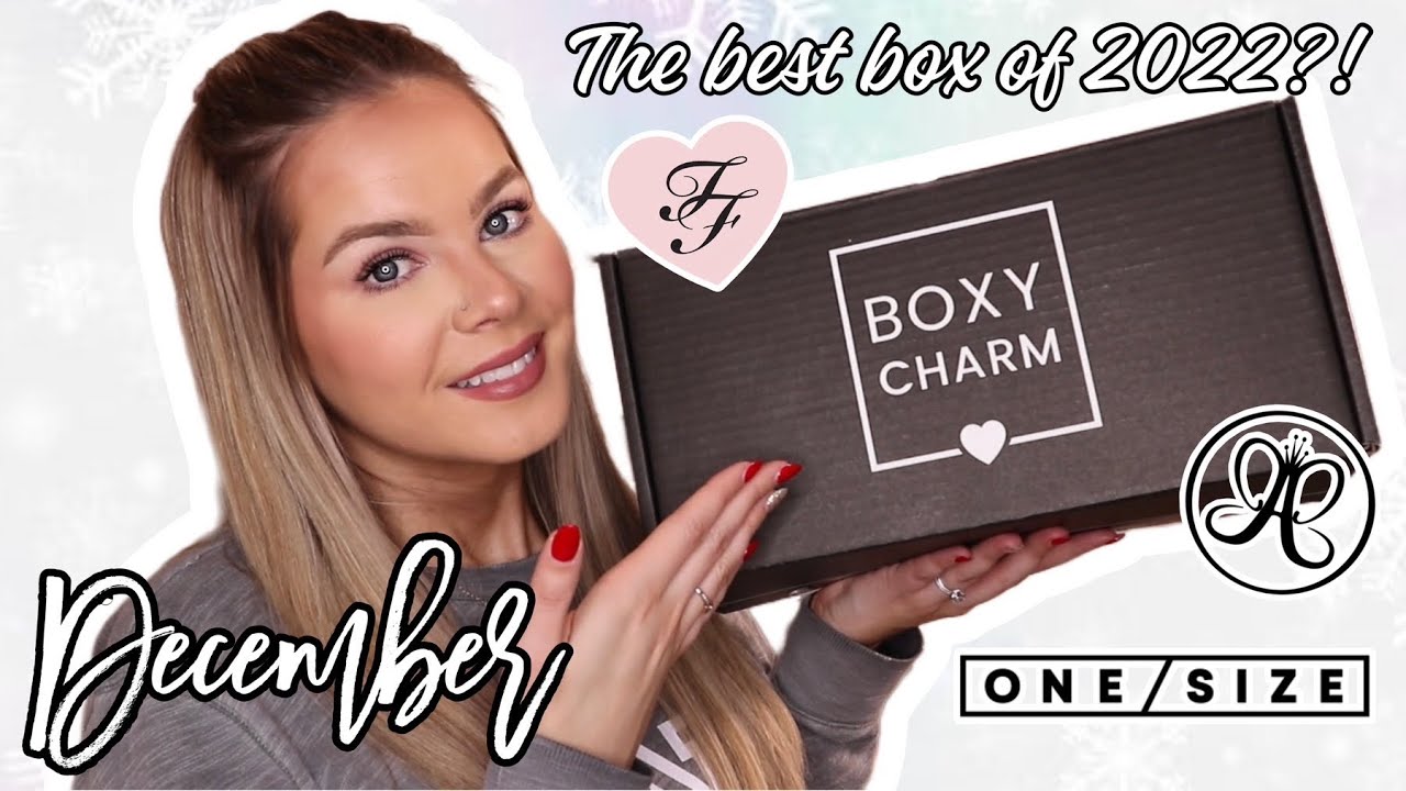 DECEMBER 2022 BOXYCHARM WINTER LUXE UNBOXING & TRY ON! - YouTube