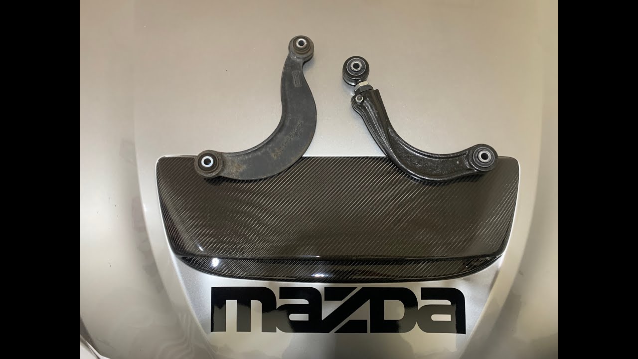 How To Install Mazdaspeed 3 Rear Camber Arms: The "HARD SIDE" - YouTube