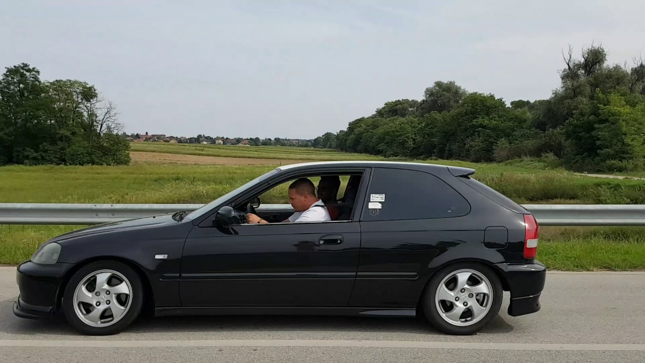 Honda Civic VTI B20 vtec - YouTube