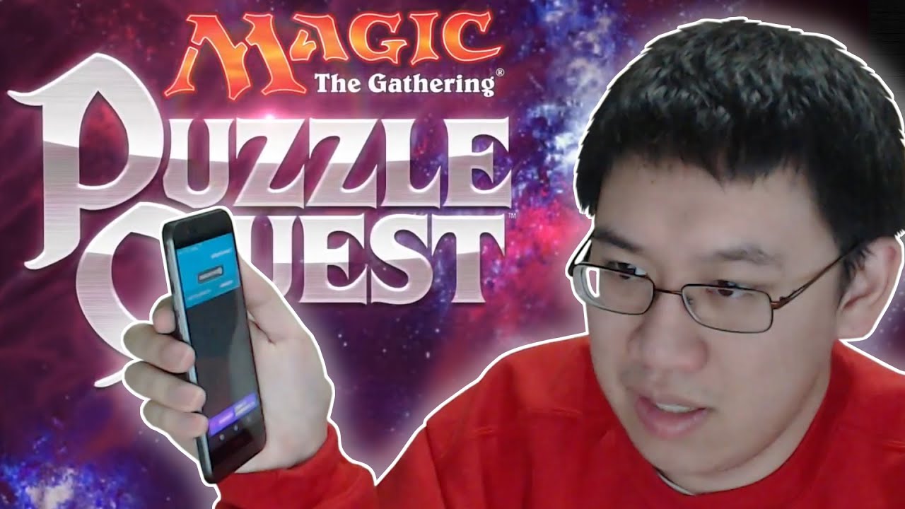 Trump Plays Magic The Gathering: Puzzle Quest - YouTube