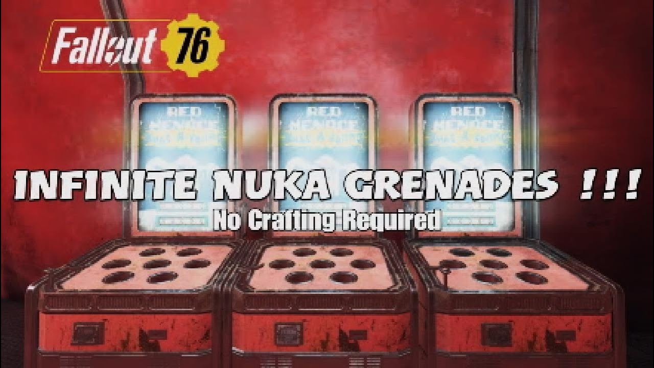 Fallout 76 [Infinite Nuka Grenades] - YouTube