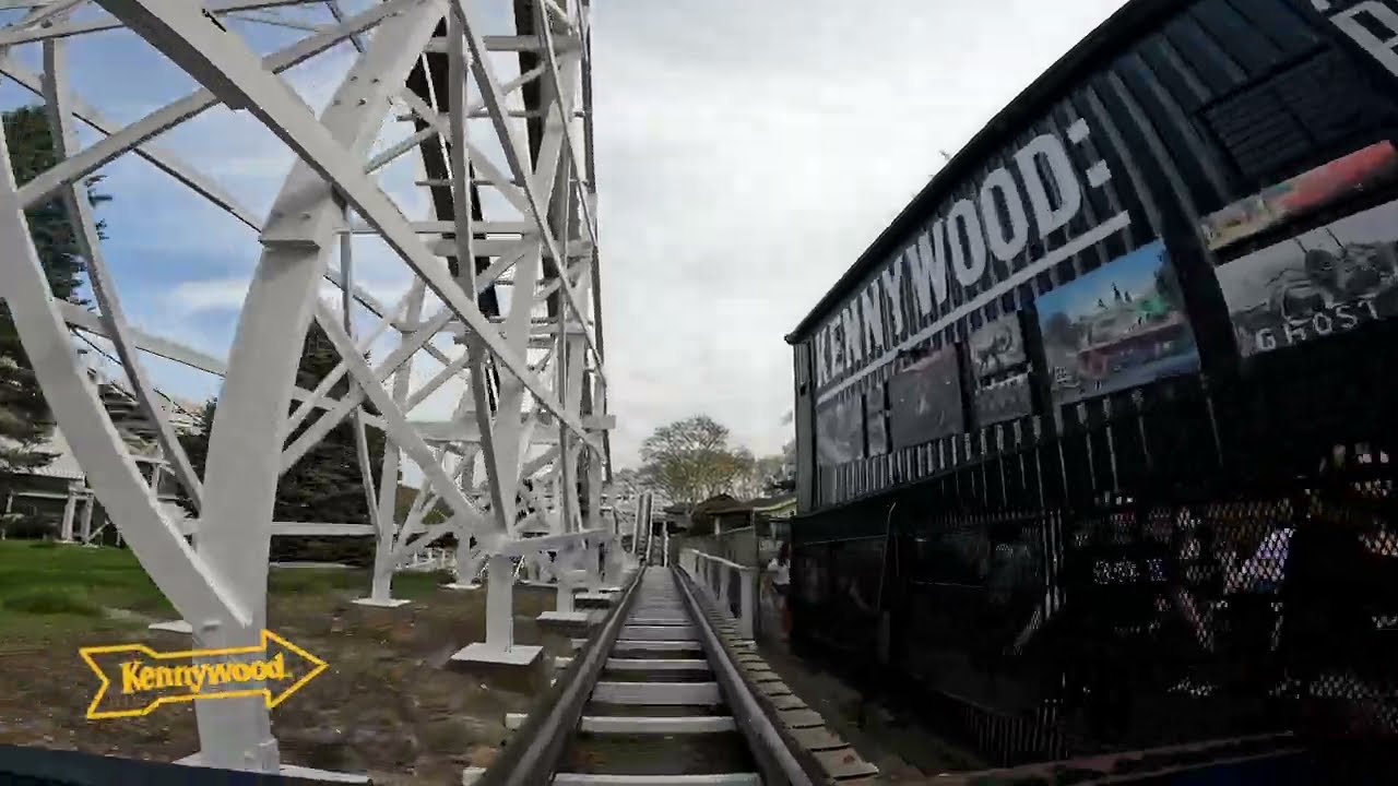 Jack Rabbit Official POV 4K 60fps | Kennywood Rollercoaster in ...