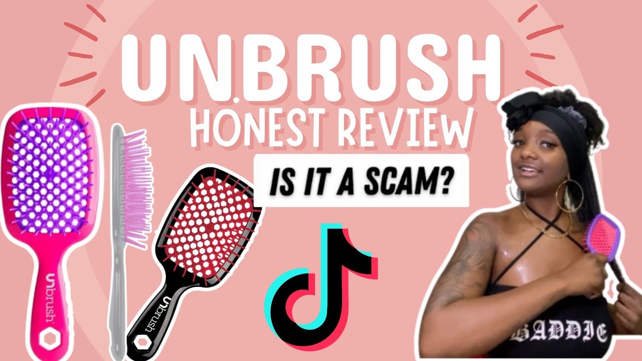 TIKTOK MADE ME BUY IT ‼️😱 UNbrush REVIEW - YouTube