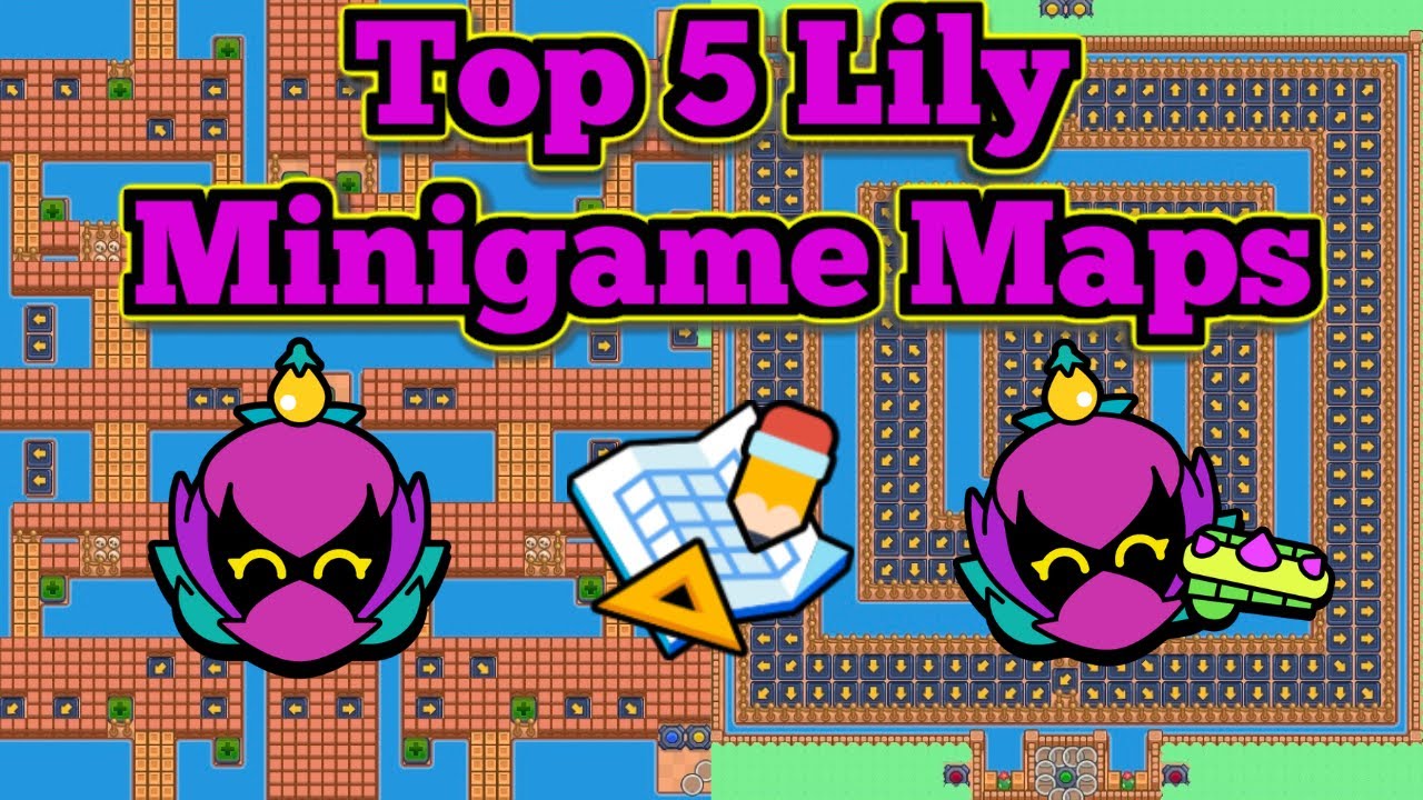 Top 5 Lily Minigames In Map Maker - YouTube