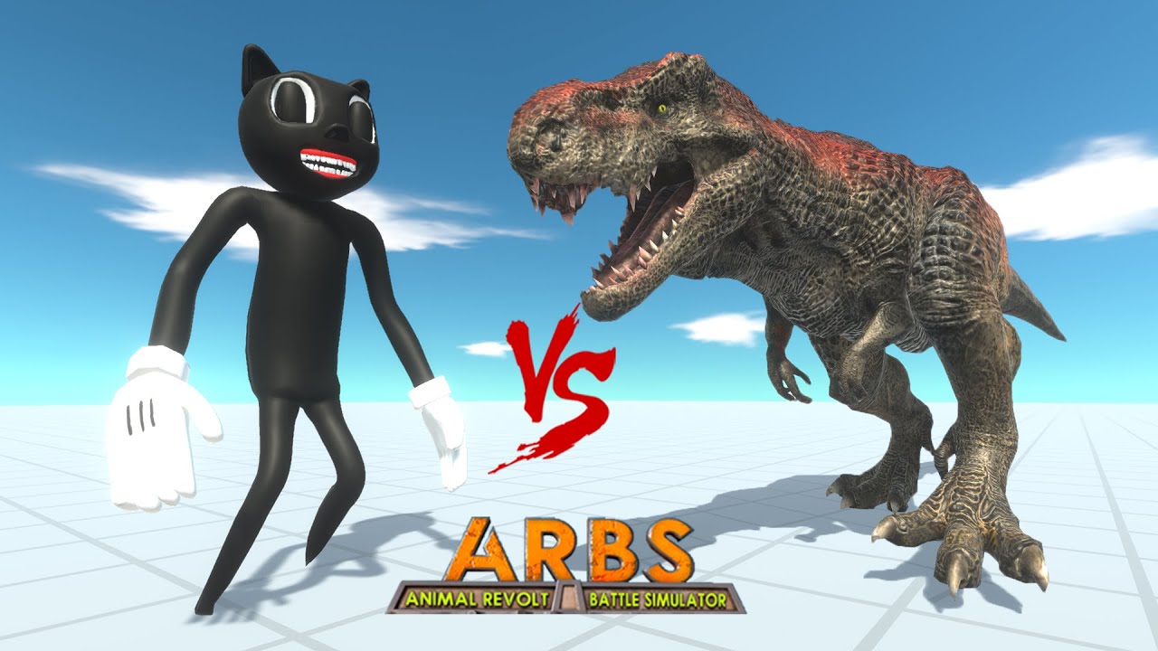 CARTOON CAT vs DINOSAURS - Animal Revolt Battle Simulator - YouTube