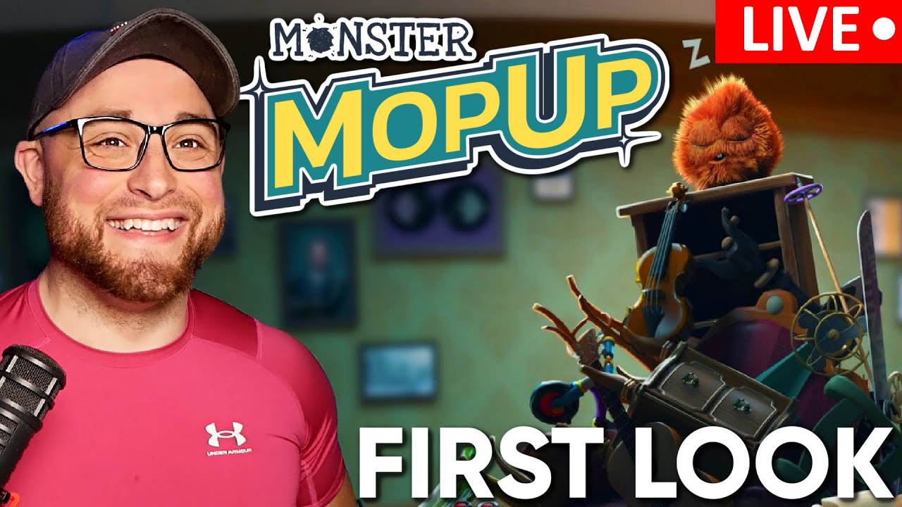 Monster Mop Up First Look! - YouTube