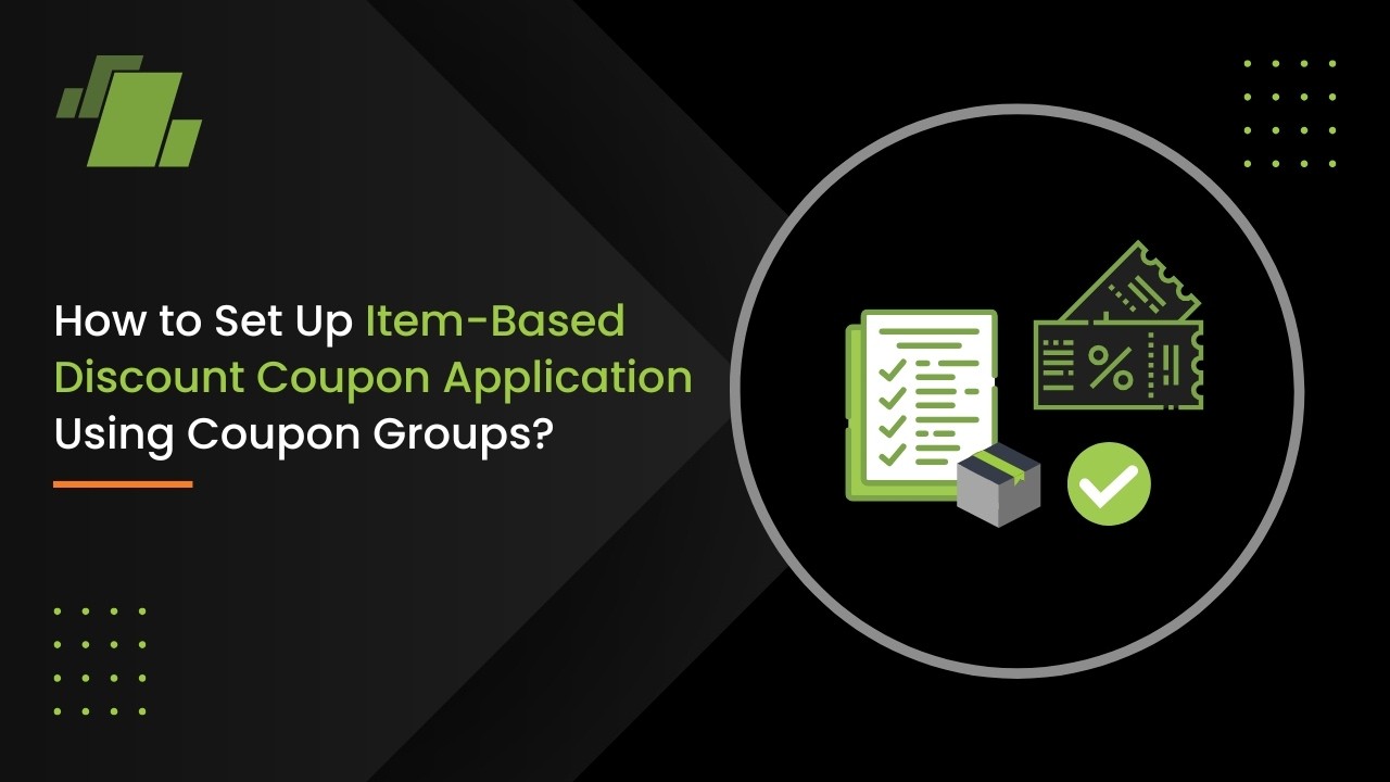 How to Set Up Item Based Discount Coupon Application Using Coupon ...