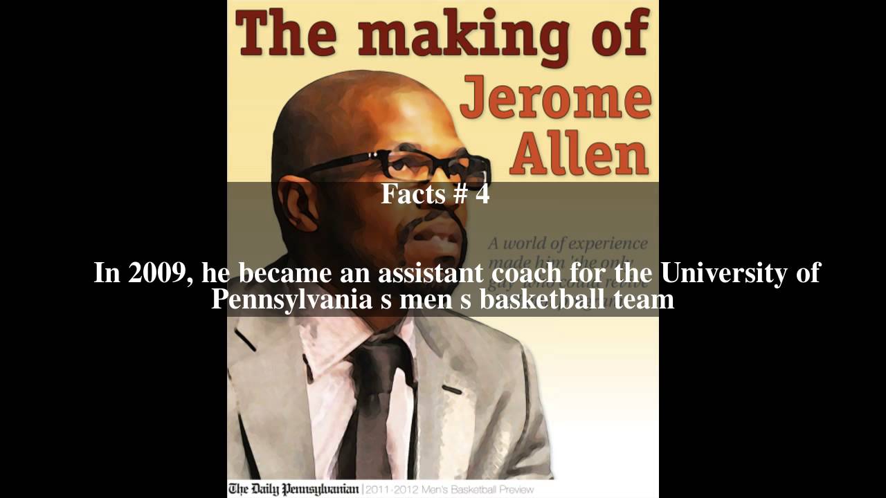 Jerome Allen (basketball) Top # 6 Facts - YouTube