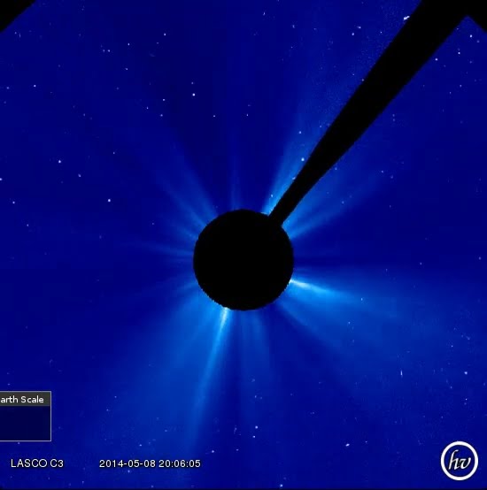 LASCO C3 (2014-04-20 20:30:05 - 2014-05-18 17:30:05 UTC) - YouTube