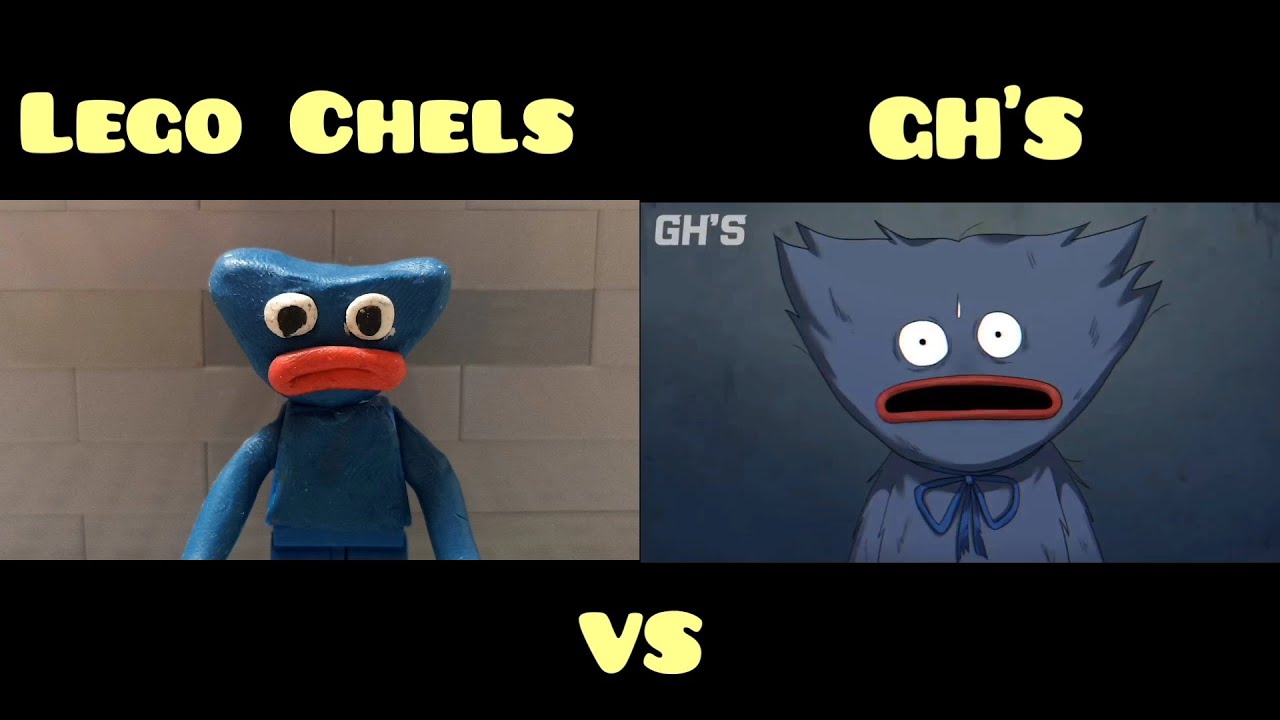 All alone - Lego vs original Poppy playtime Chapter 2 - YouTube