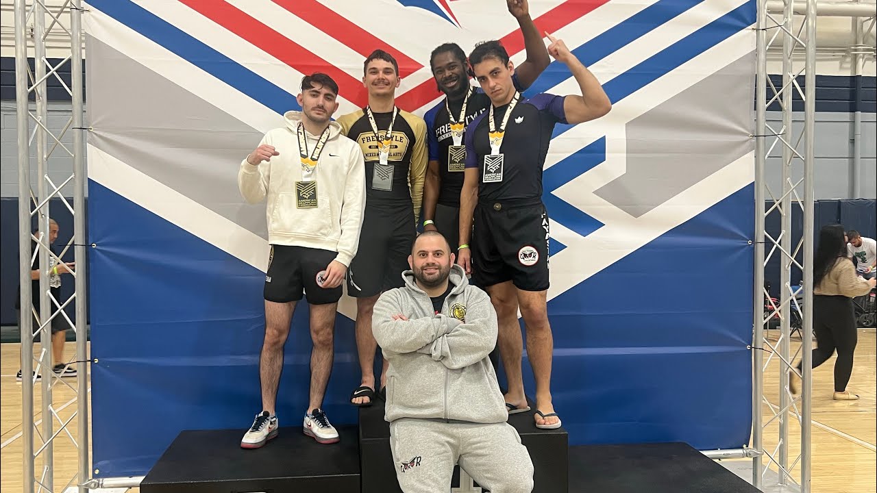 Freestyle MMA students Tapping the Competition at AGF Vegas! - YouTube