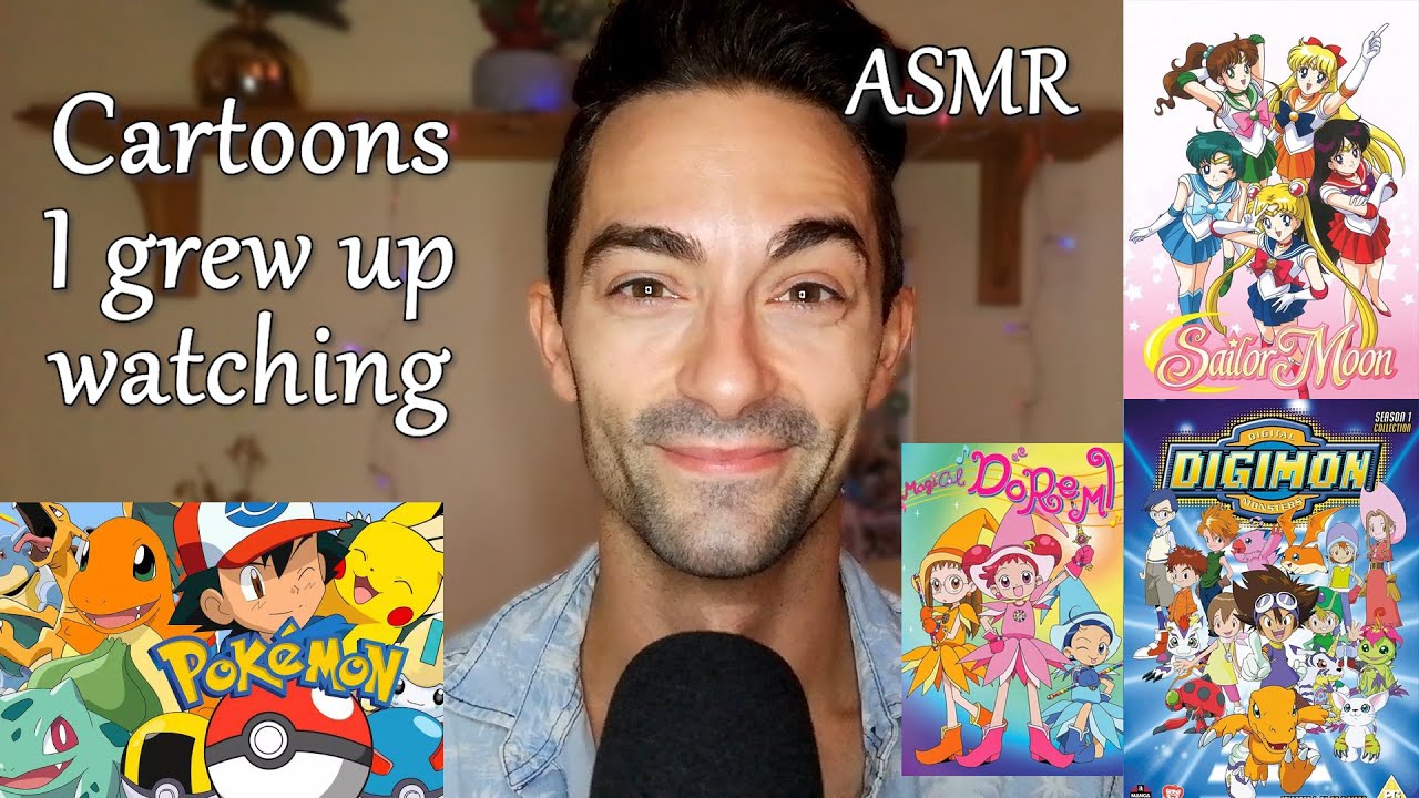 ASMR CARTOONS I GREW UP WATCHING | Soft Spoken Male Ramble & Trip Down ...