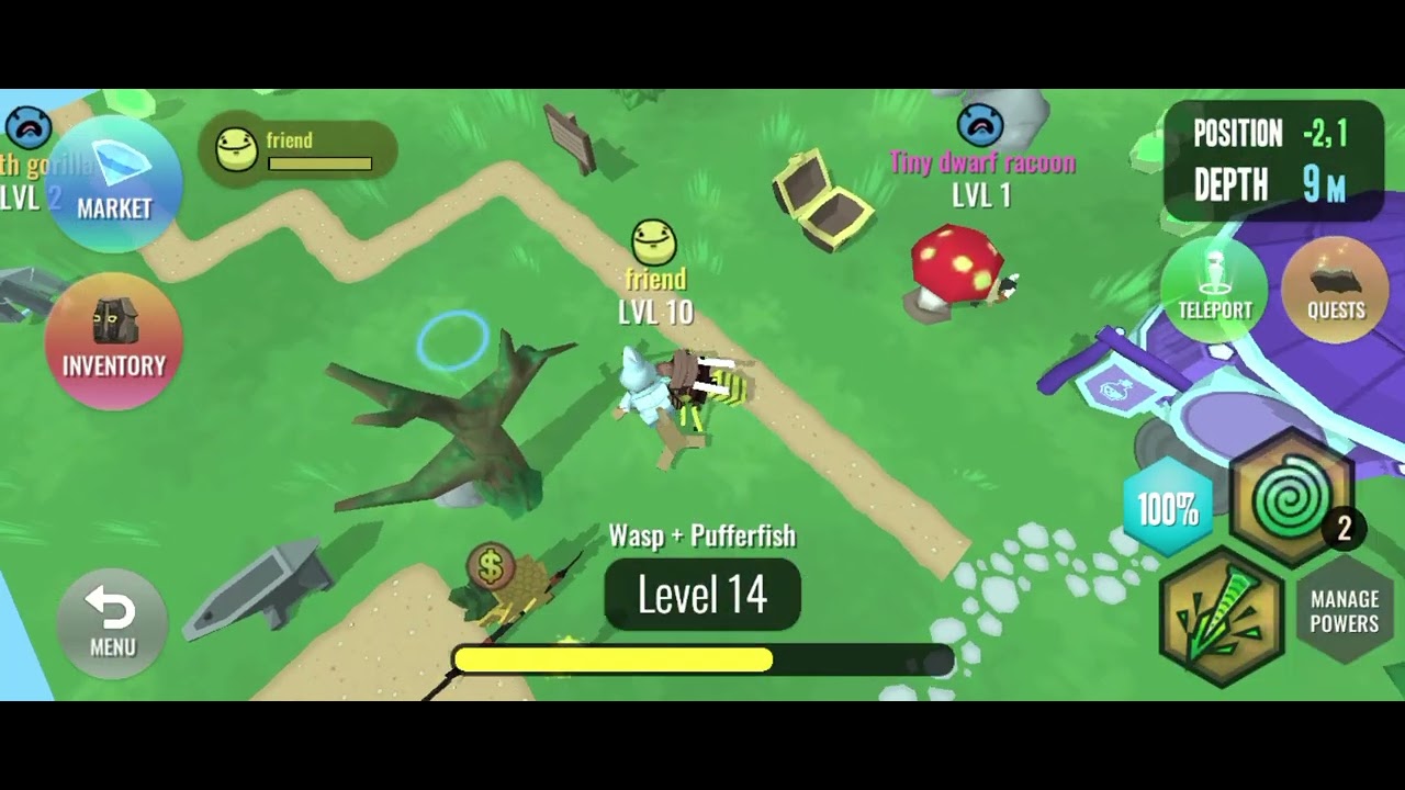 Playing game that calls Hybrid Animals (my first video :) ) - YouTube