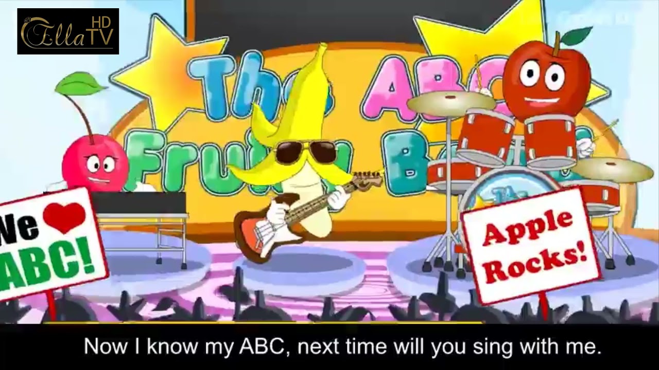 The ABC fruity band - LearnEnglish Kids - ELLA TV - قناة ايلا - YouTube