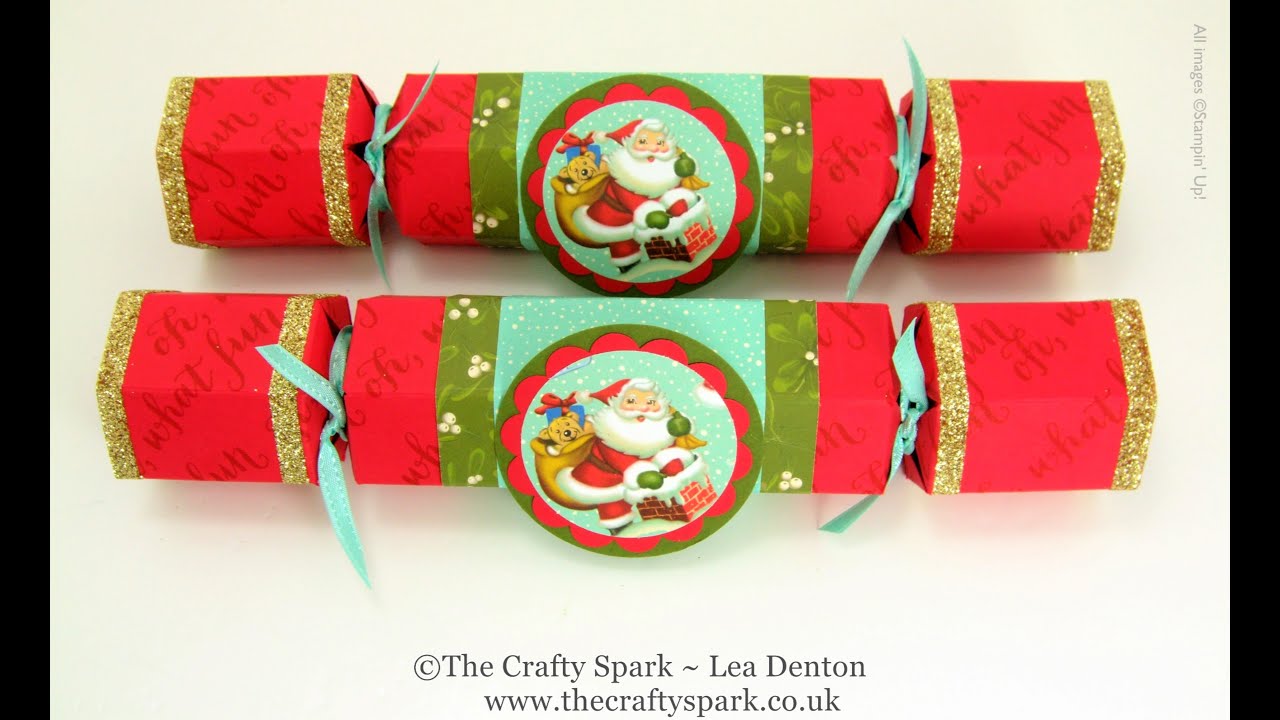 Making your own Christmas Cracker Bon Bon - YouTube