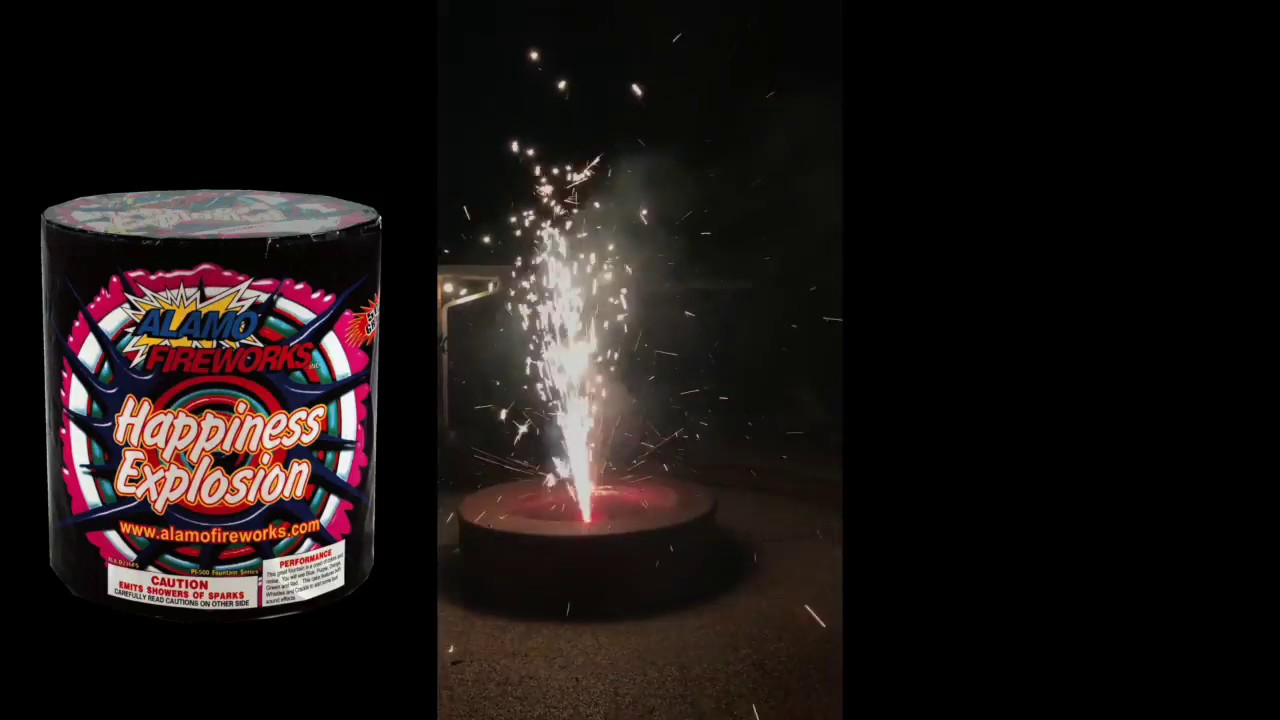 Happiness Explosion by Alamo Fireworks - YouTube