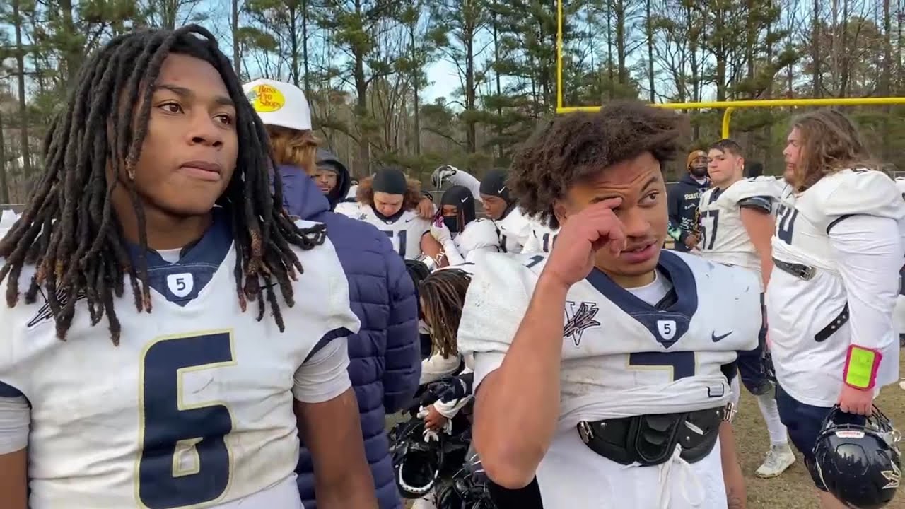 Varina WR DaMari Carter, QB Kaleb Wyche after 41-27 win over Dinwiddie ...