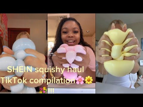 SHEIN squishy haul TikTok compilation🌸🌼💐!!!
