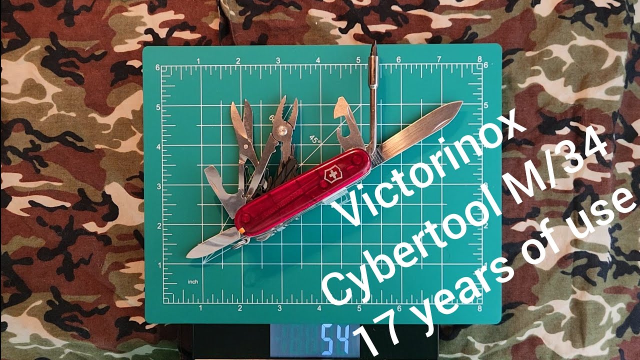 Victorinox Cybertool M/34 : My First And Most Prized Victorinox - YouTube