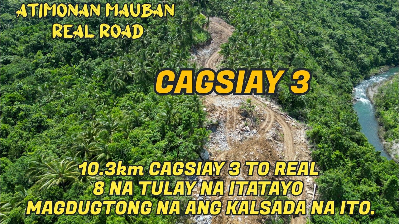 ATIMONAN MAUBAN REAL ROAD UPDATE - YouTube