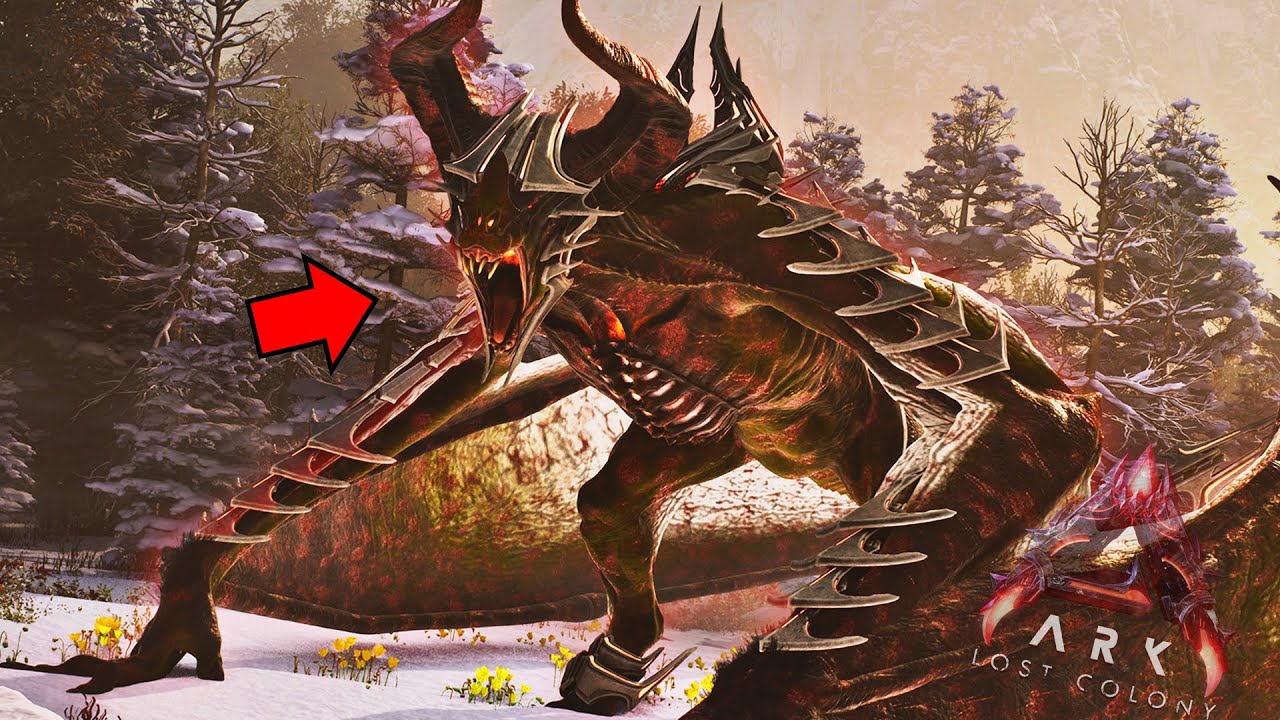 How To Tame And Get GIGADESMODUS In Ark Lost Colony! - YouTube