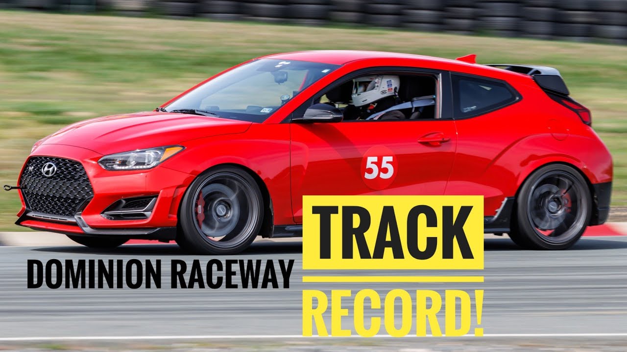 Veloster N Tuner 3 Lap Record - WDCR SCCA #3 Dominion Raceway - YouTube