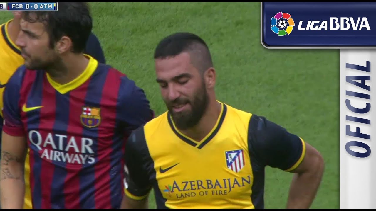Arda Turan's injury - YouTube