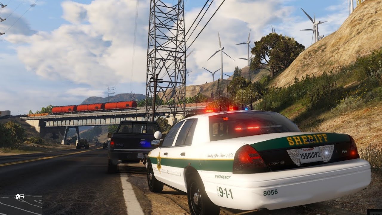 LSPDFR | 2011 CVPI BCSO | SHERIFF MIKE HAWK ON DUTY - YouTube