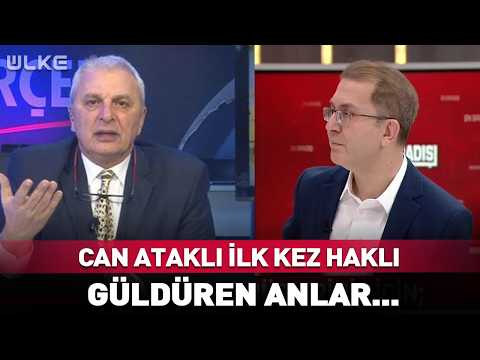 Can Ataklı İlk Kez Haklı! Canlı Yayında Güldüren Anlar...