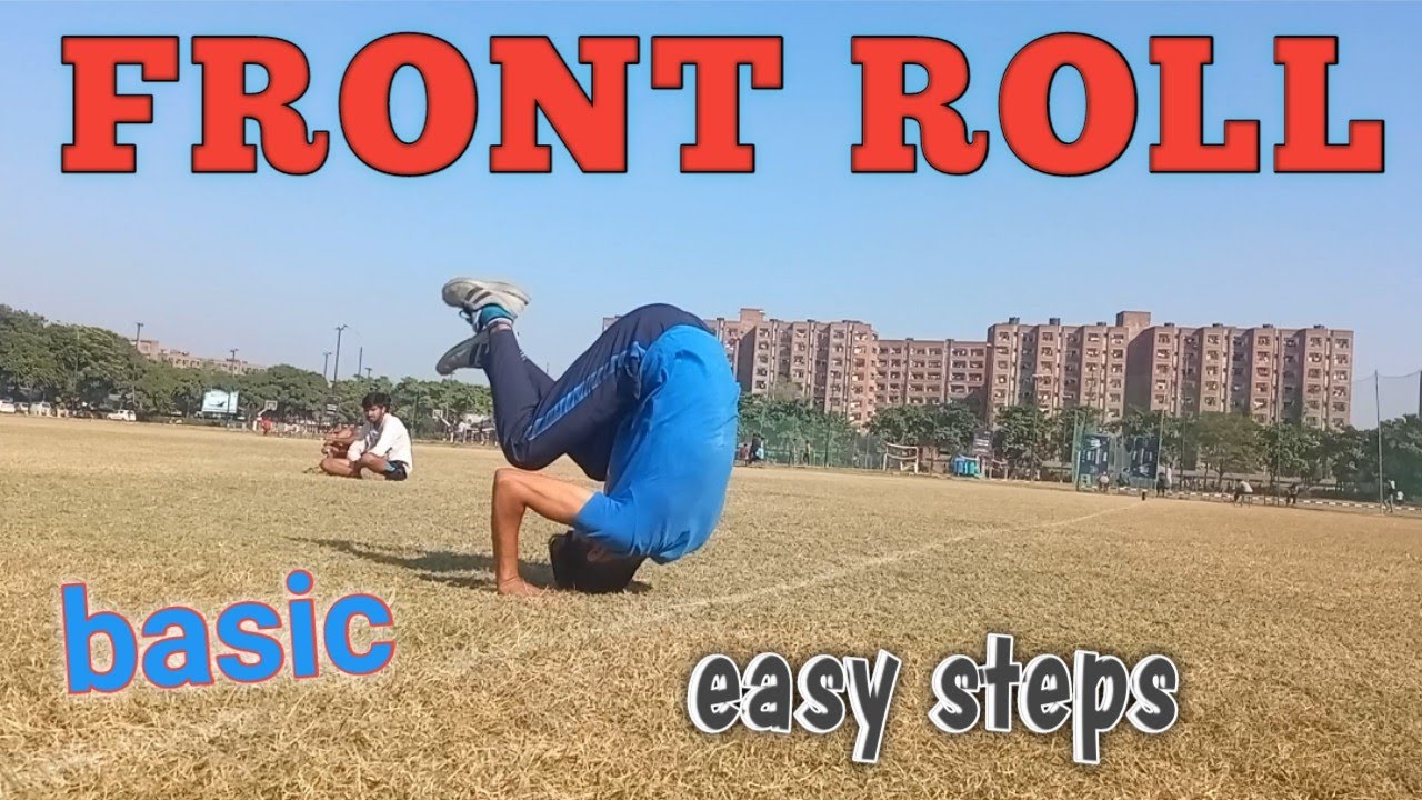 Easy to Front Roll gymnastics🤸‍♂️|আসো জিমন্যাস্টিক শিখি| 1st tutorial ...
