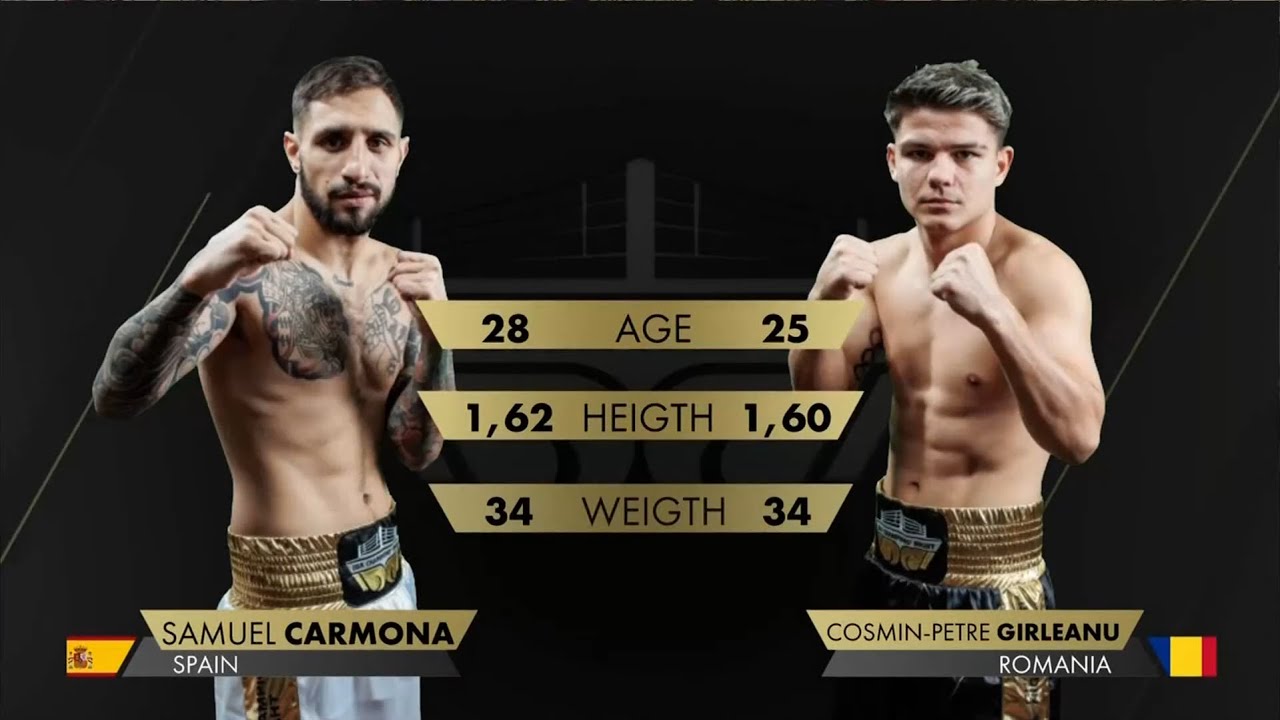 54kg CARMONA Samuel (ESP) vs GIRLEANU Cosmin Petre (ROU) | IBA Champions' Night | August 24 ...