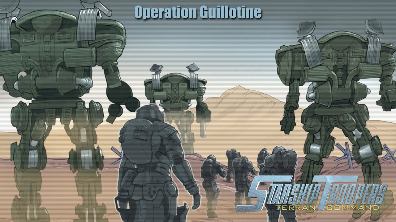 Starship Troopers Terran Command - Mission 19 - Operation Guillotine ...