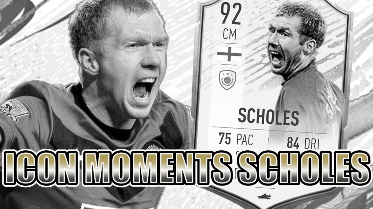 91 ICON MOMENTS Paul Scholes FIFA 20 Player Review - YouTube