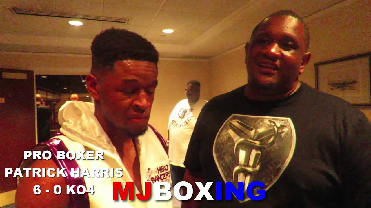 PATRICK HARRIS TALKS AFTER HIS 7TH WIN ON KEYSTONE BOXING - YouTube