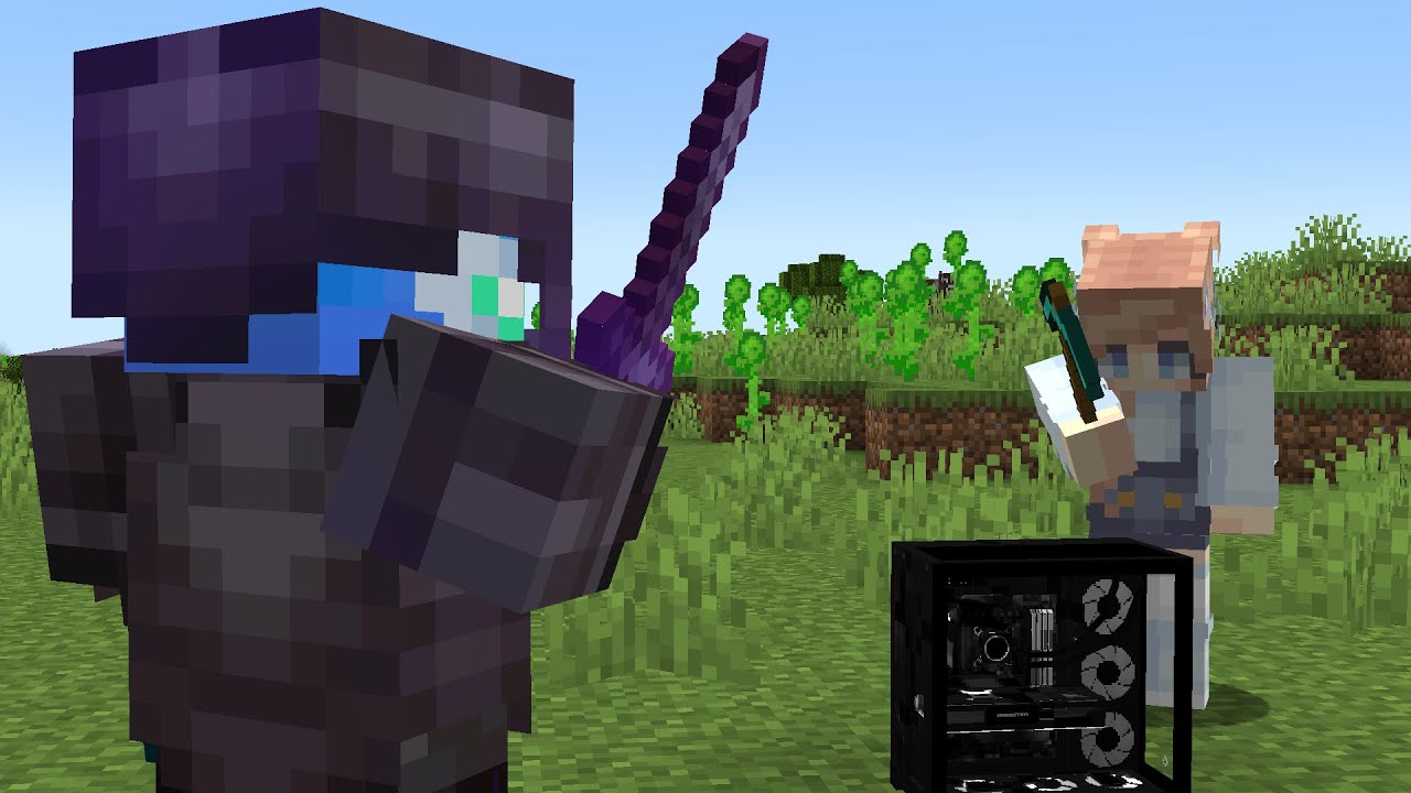 His MOM Shut Down his PC During Minecraft PVP - YouTube